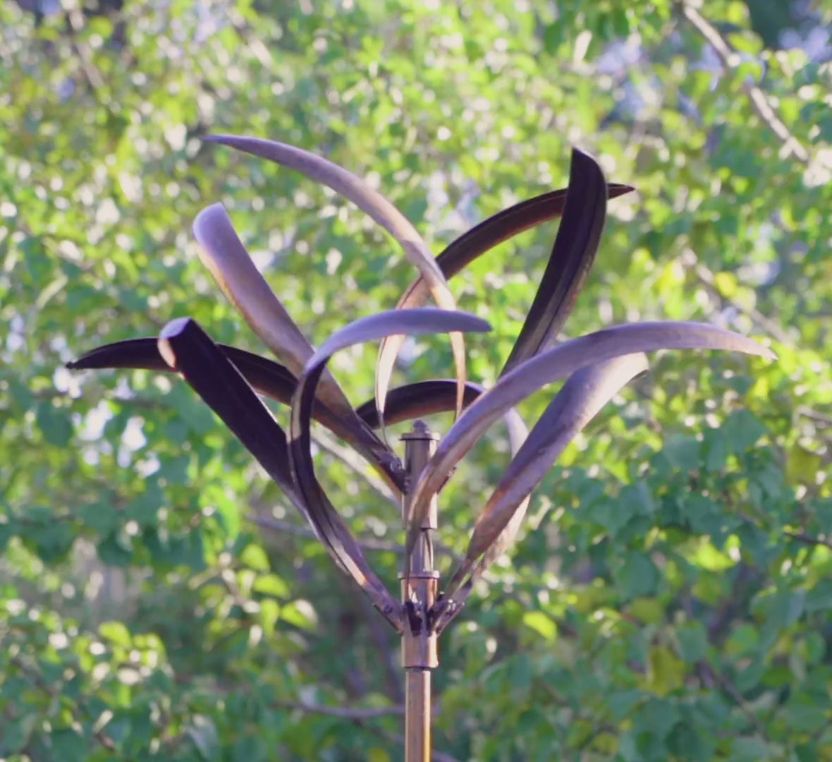 Wind Spinner Grevillea Bronze | Powder Coated Mild Steel Garden Décor ...